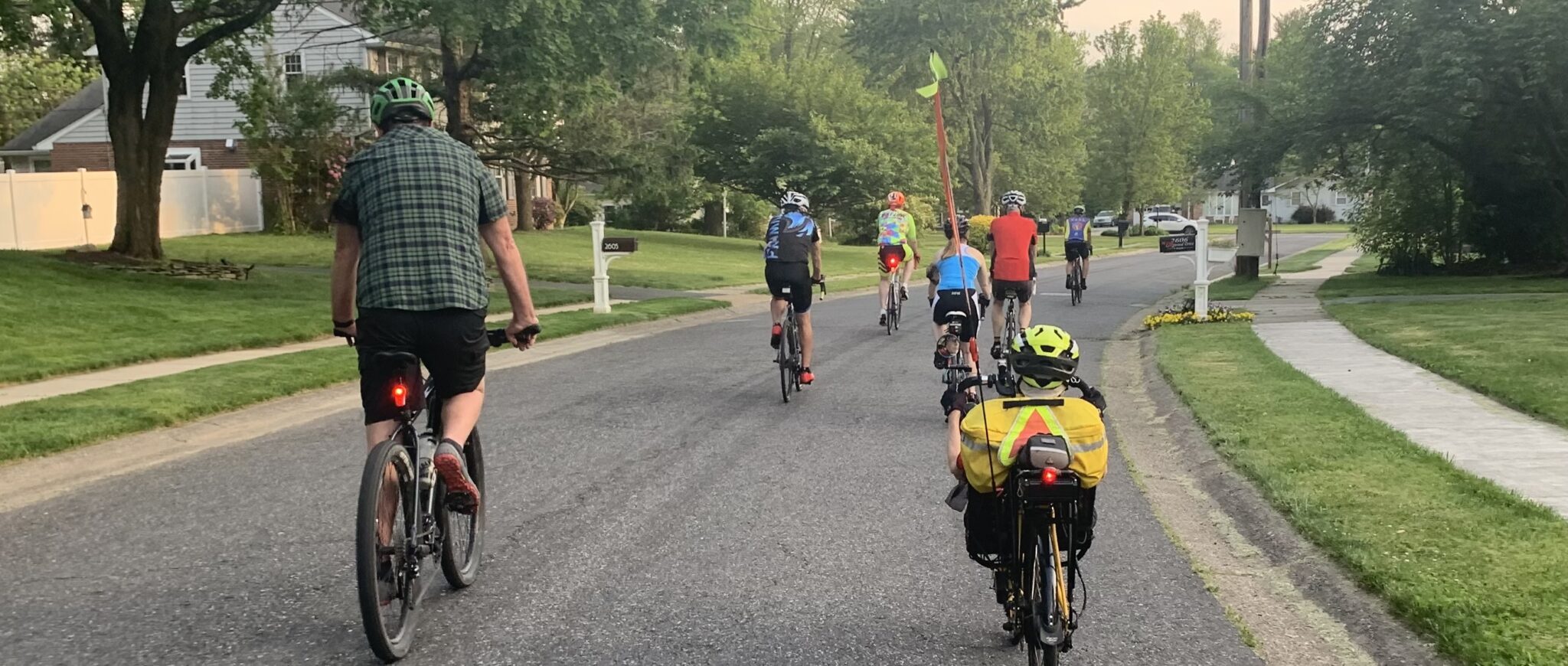 They Are In The Lead – White Clay Bicycle Club